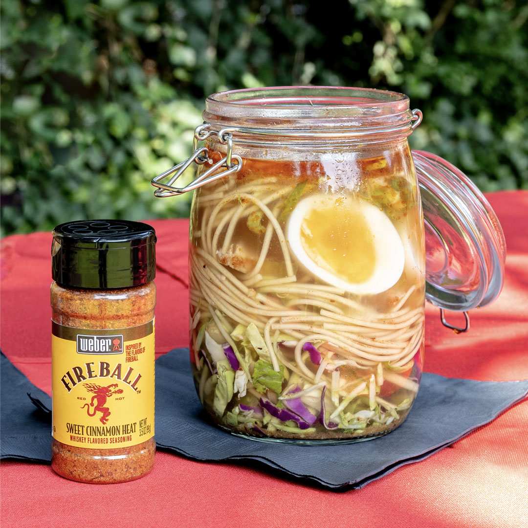 Fireball™ Whiskey Spiced Pork Ramen - Weber Seasonings