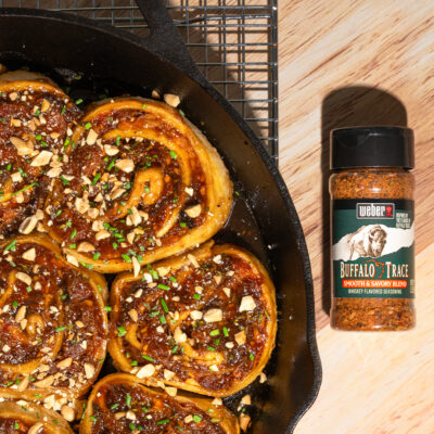Buffalo Trace™ Spiced BBQ Pulled Pork Rolls